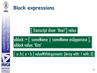 Introduction to Smalltalk | PDF