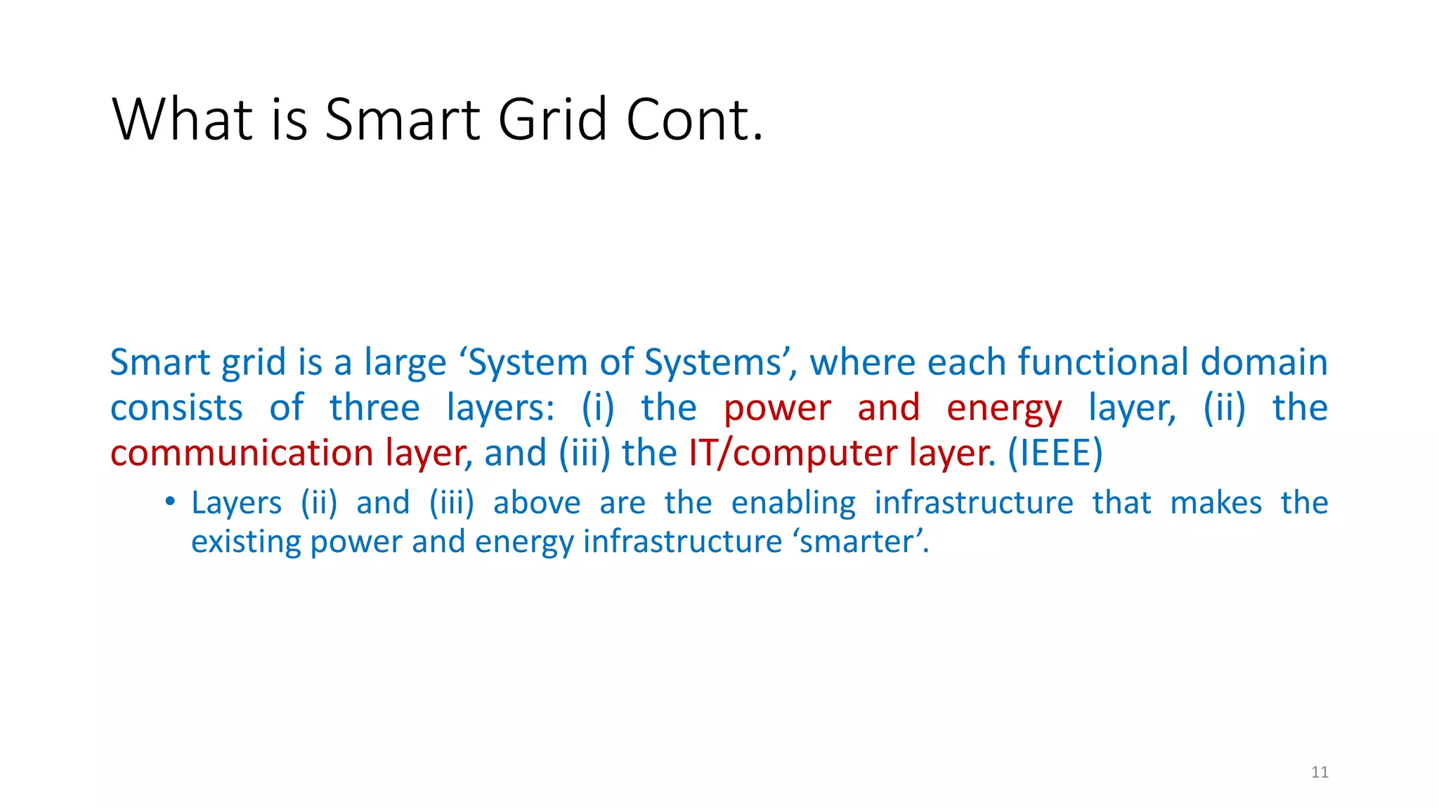 Introduction to smart grids | PPTX