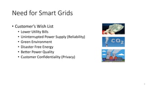 Introduction to smart grids | PPTX