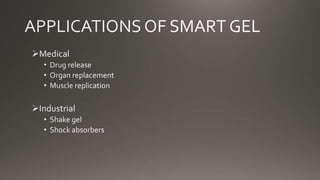 Introduction to smart materials | PPTX
