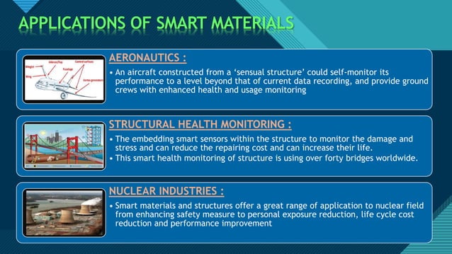 Introduction to smart materials | PPTX | Geology | Science