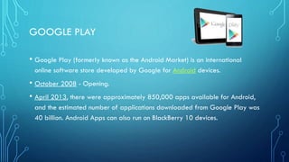 Introduction to smartphones | PPTX
