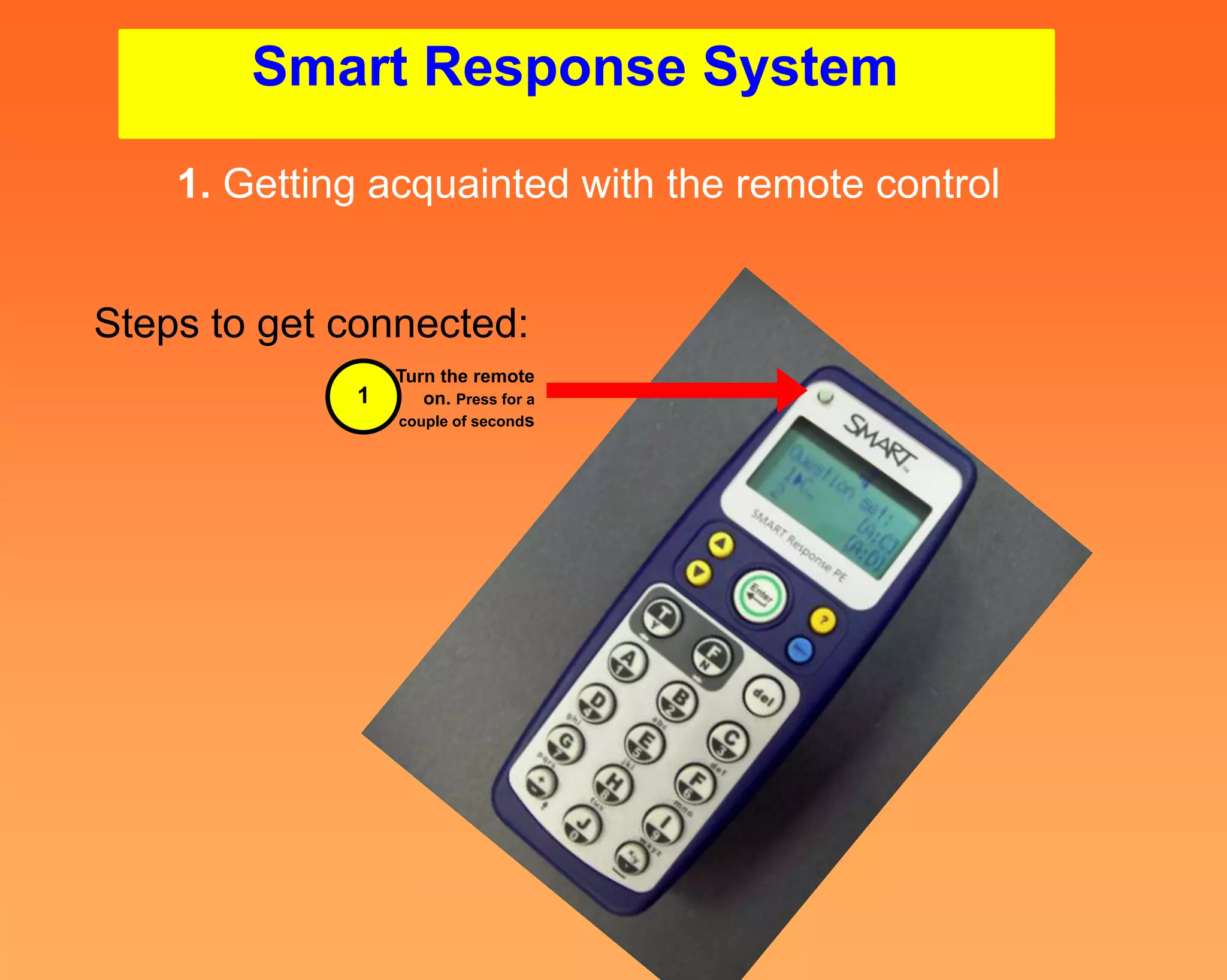 Introduction to smart response clickers system ed montoya | PPTX ...
