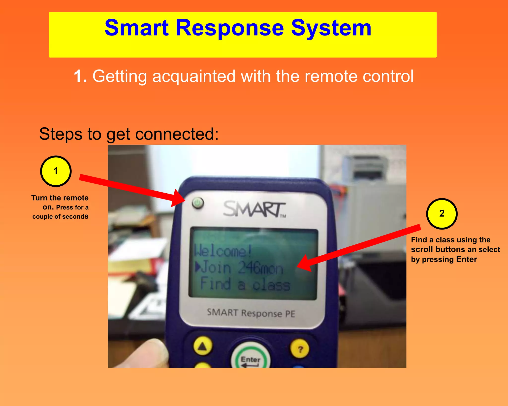 Introduction to smart response clickers system ed montoya | PPTX ...