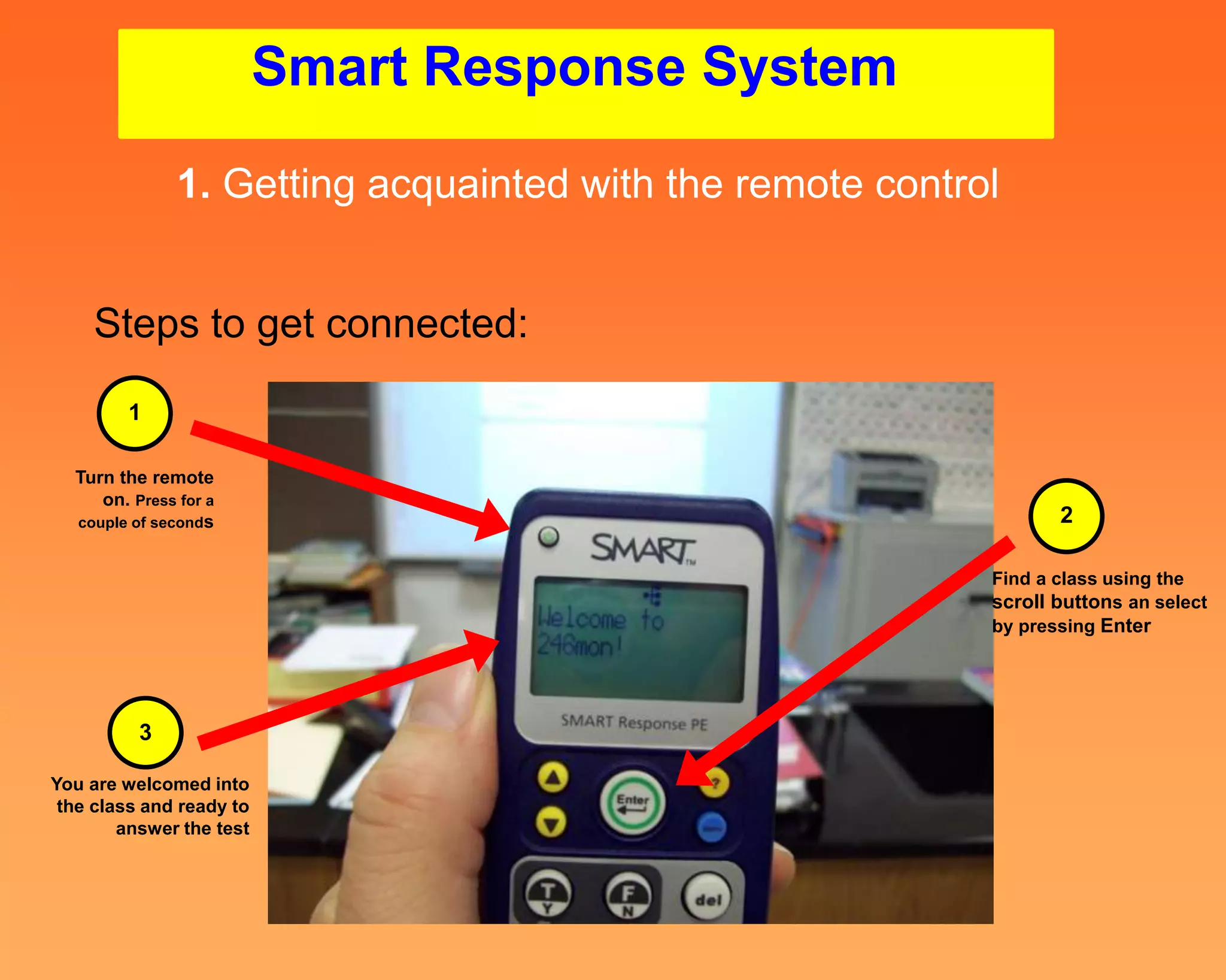 Introduction to smart response clickers system ed montoya | PPTX ...