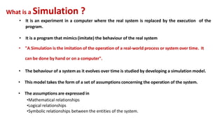 System Modelling and Simulation course for CSE and Allied streams | PDF | Physics | Science