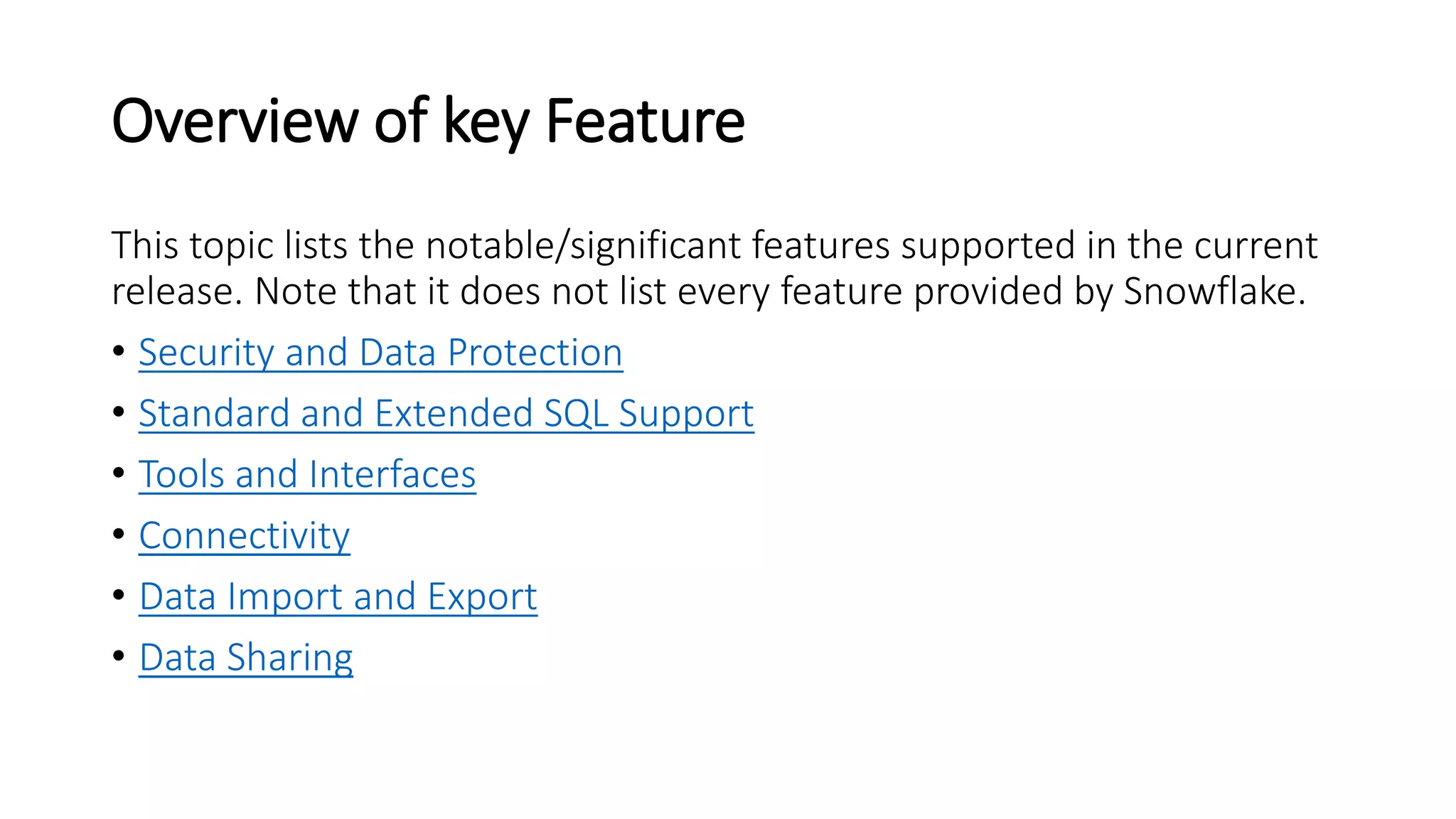 Introduction to snowflake | PPTX