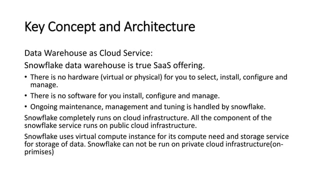Introduction to snowflake | PPTX