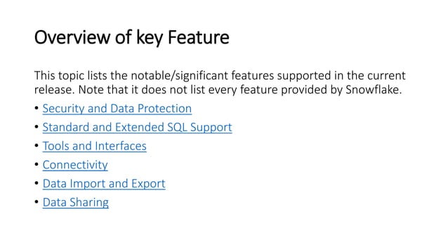 Introduction to snowflake | PPTX