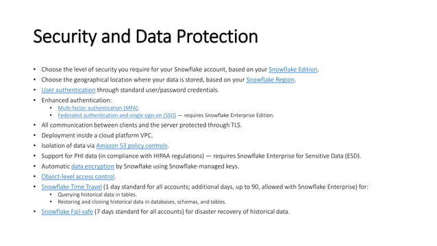 Introduction to snowflake | PPTX