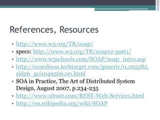 Introduction to SOAP | PDF