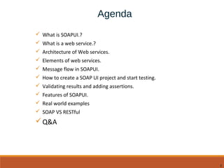 Introduction to soapui and webservices | PPT