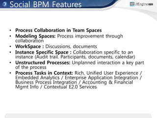 [uengine.org]Introduction to social bpm | PDF