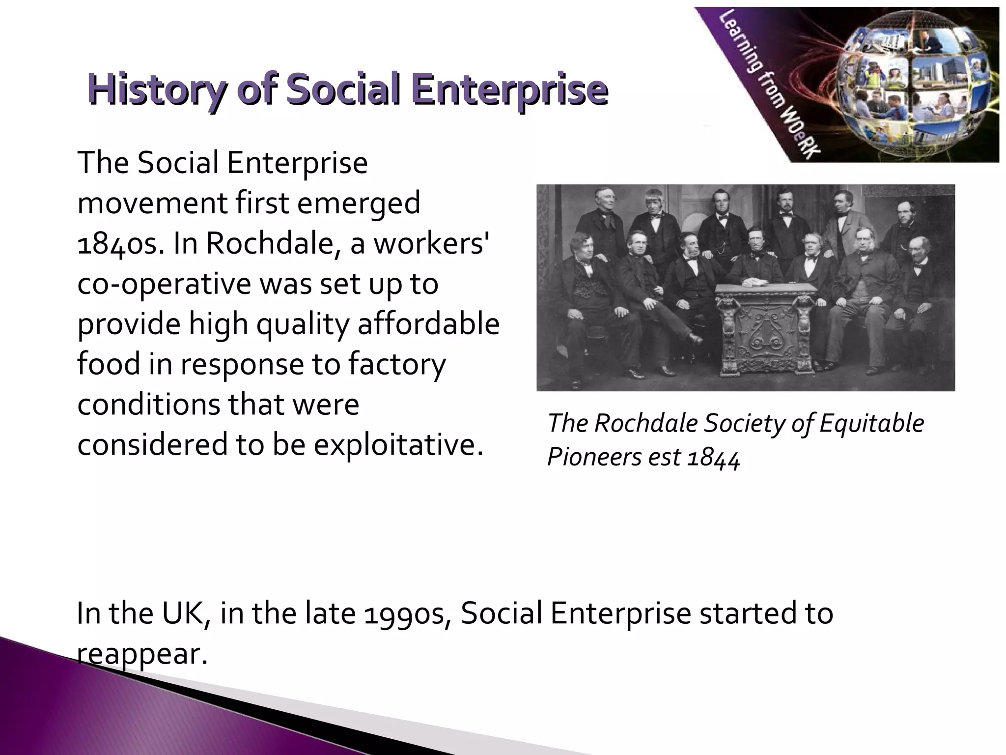 Introduction to social enterprise | PPT