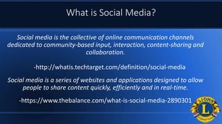 Introduction to Social Media | PPT