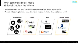 Introduction to Social Media Listening | PDF