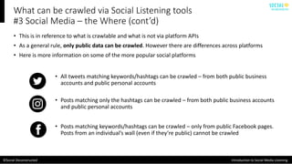 Introduction to Social Media Listening | PDF