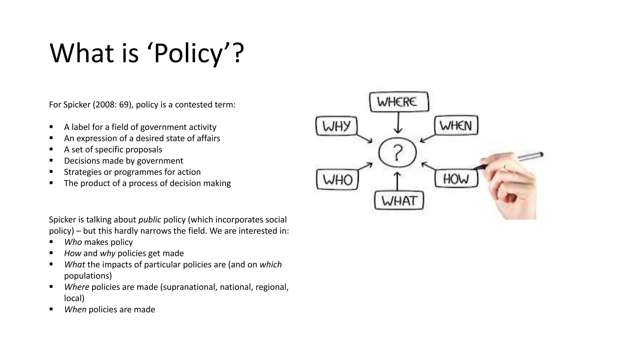 Introduction To Social Policy Analysis 1c pptx Introduction To Social Policy Analysis 1c pptx