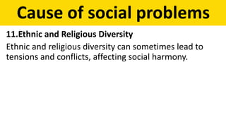 Introduction to Social Problems ,GP 1, Wajahat ,kamran ,Ali raza aqsa ...