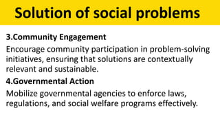 Introduction to Social Problems ,GP 1, Wajahat ,kamran ,Ali raza aqsa ...