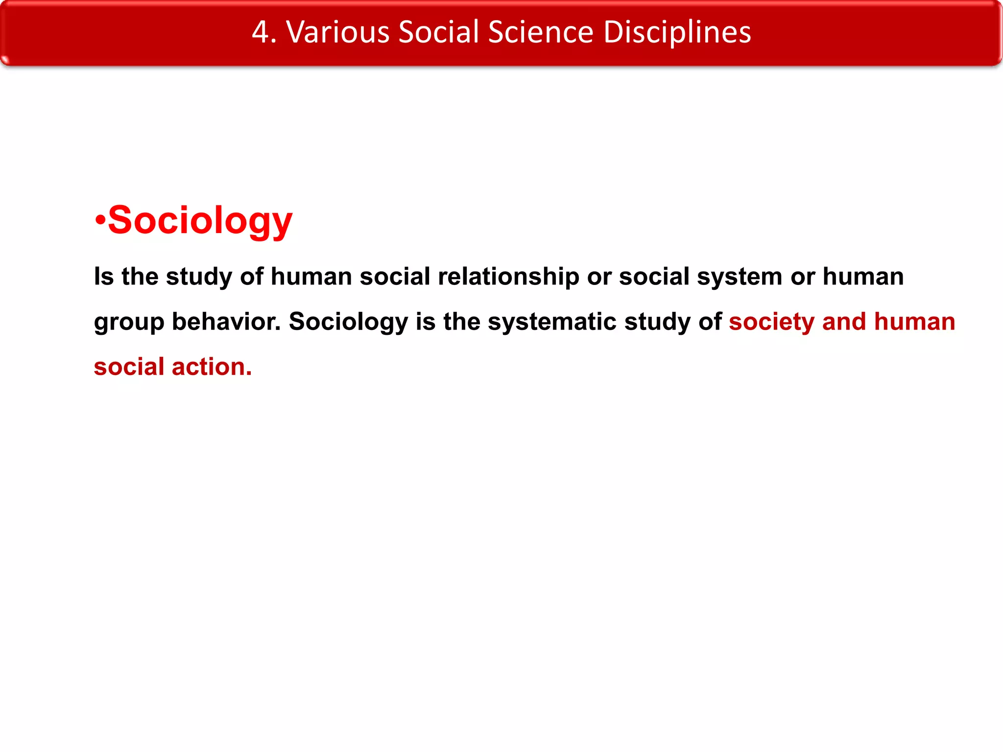 Introduction to Social Science | PPTX