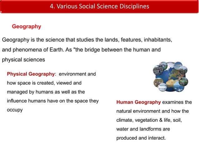 Introduction to Social Science | PPTX | Geography | Science