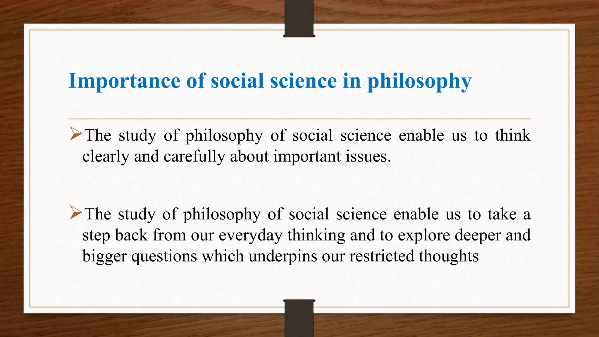 Introduction to social sciences | PPTX