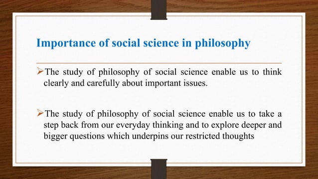 Introduction to social sciences | PPT