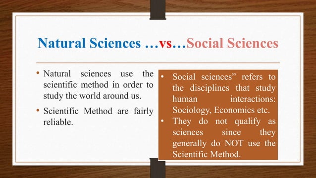 Introduction to social sciences | PPT