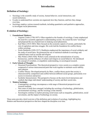 Society and Ethics in IT by Online College Notes | PDF