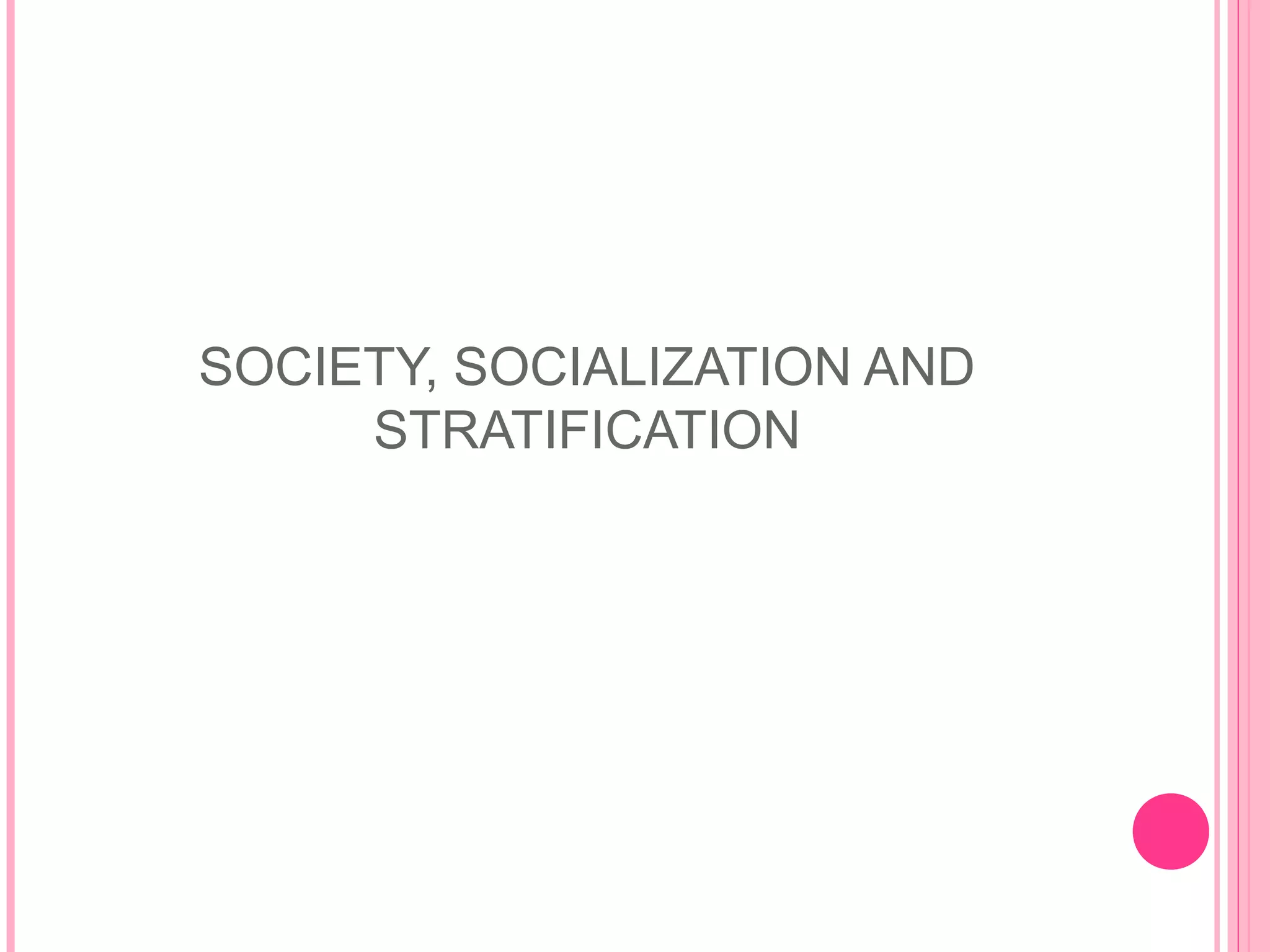 Introduction to sociological foundations | PPT