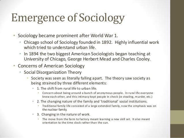 Introduction To Sociology Lecture 1