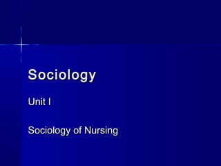 Introduction To Sociology