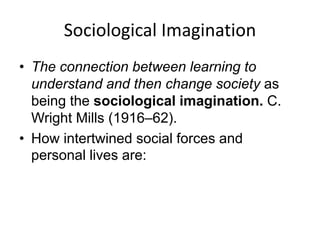 Introduction to sociology | PPT