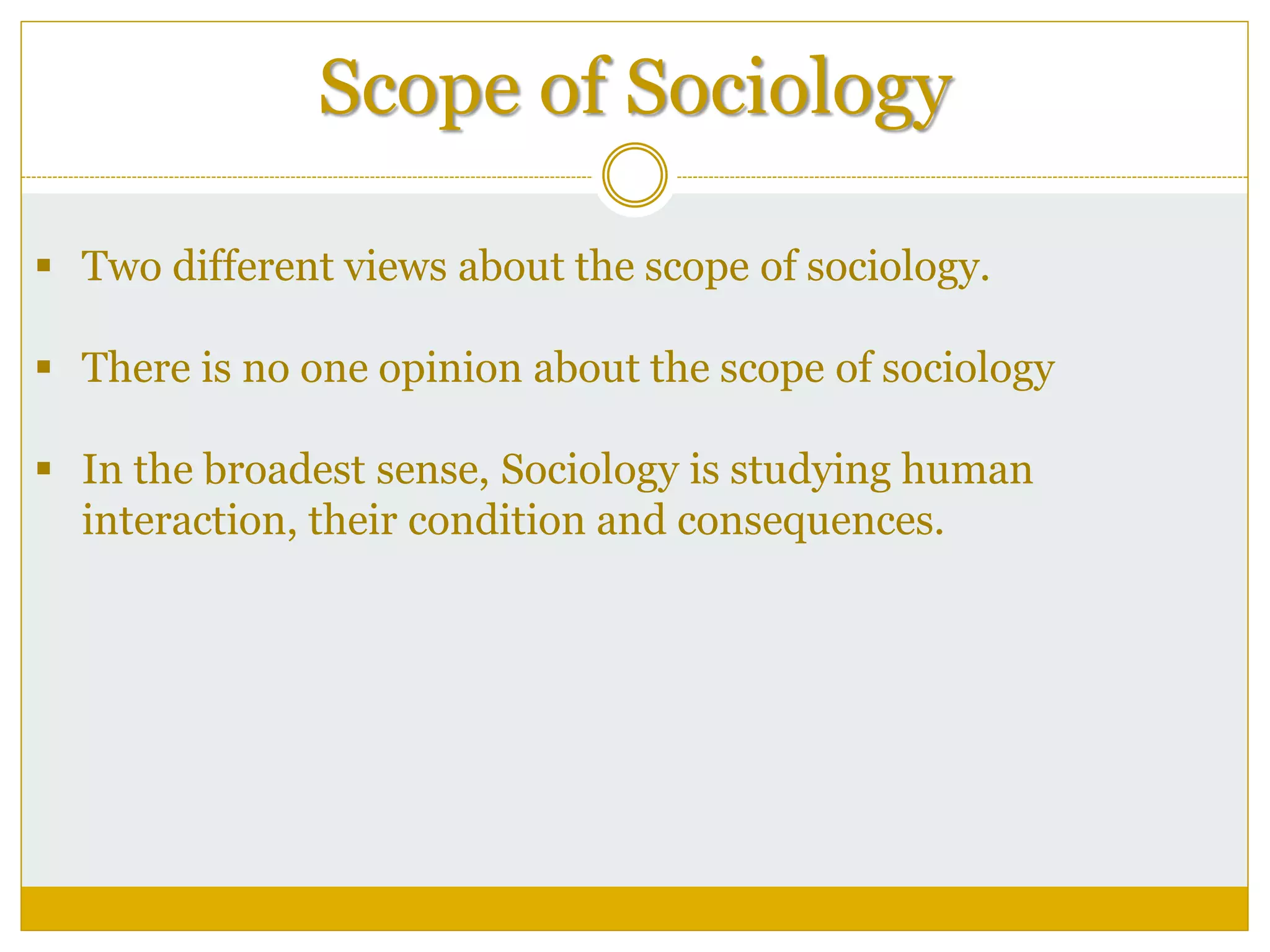 Introduction to sociology | PDF