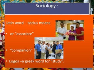 Introduction to Sociology | PPTX