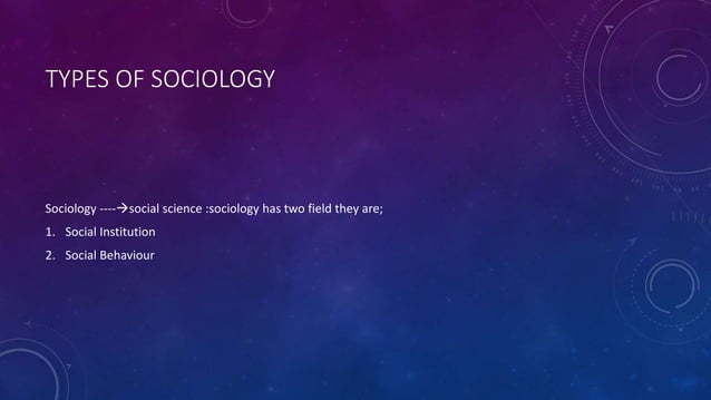 Introduction to sociology | PPT