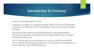 Introduction to sociology - PowerPoint Presentation | PPTX