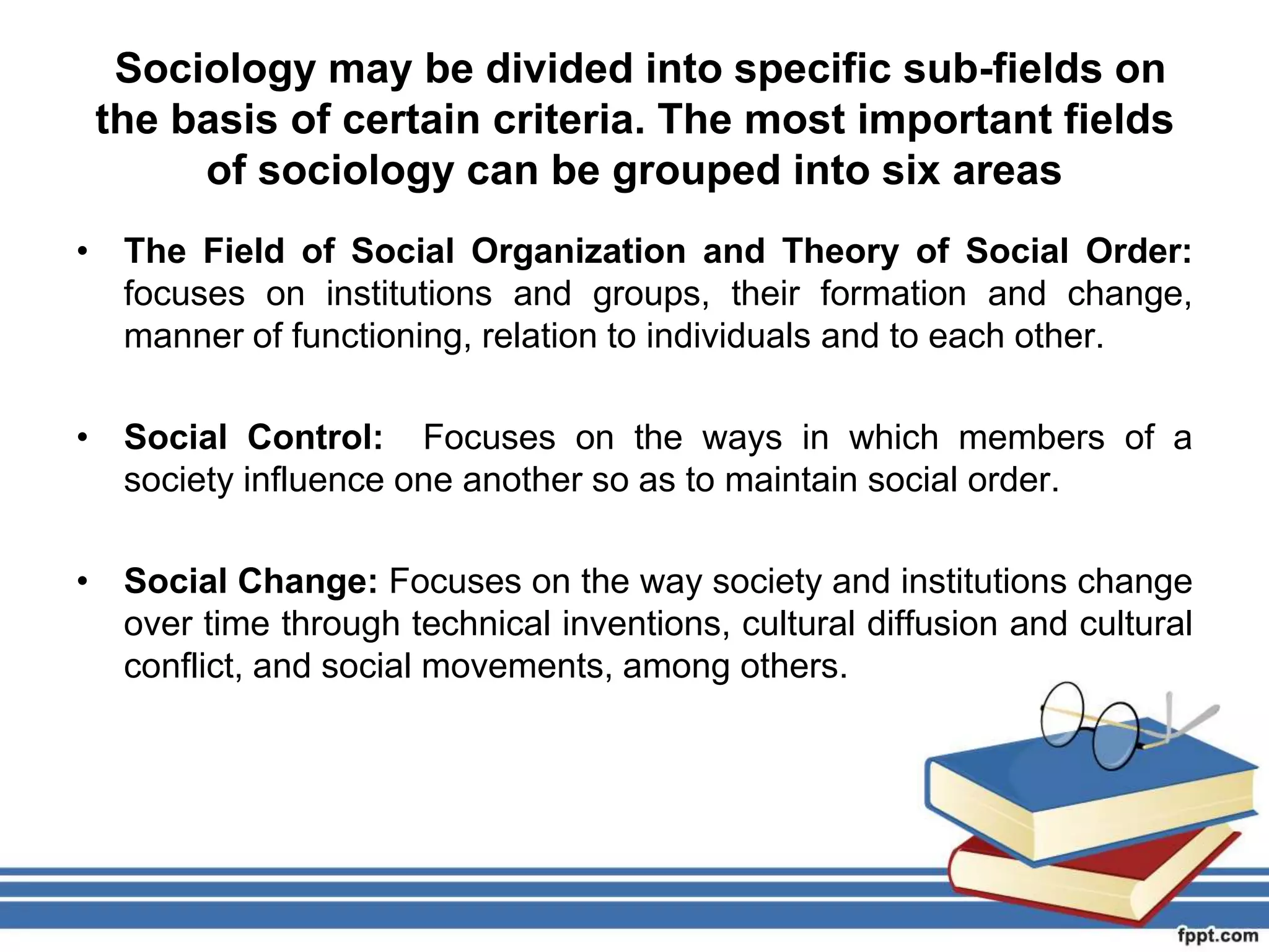 Introduction to sociology 1 | PPTX