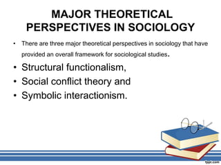 Introduction to sociology 1 | PPTX | Science
