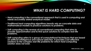 Introduction to Soft Computing by Dr.S.Jagadeesh Kumar | PDF