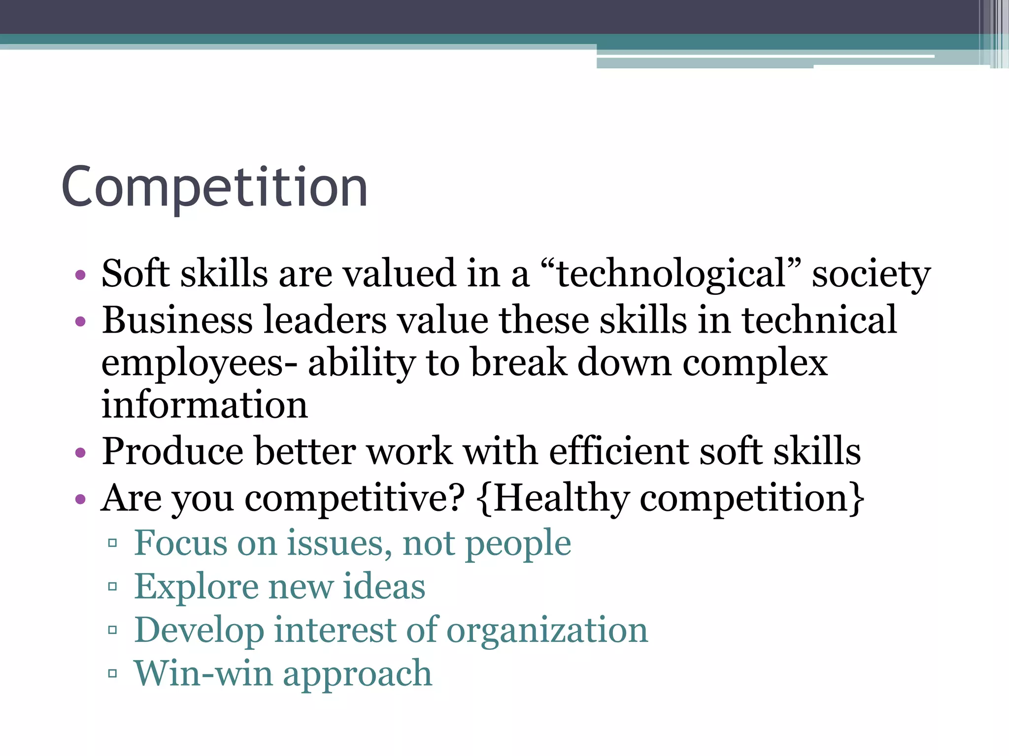 Introduction to soft skills webinar | PPT