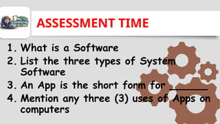 Introduction to Software - Types & Examples | PPTX