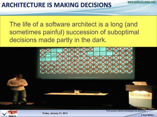 INTRODUCTION TO SOFTWARE ARCHITECTURE-TRAINING WORKSHOP | PPT | Free ...