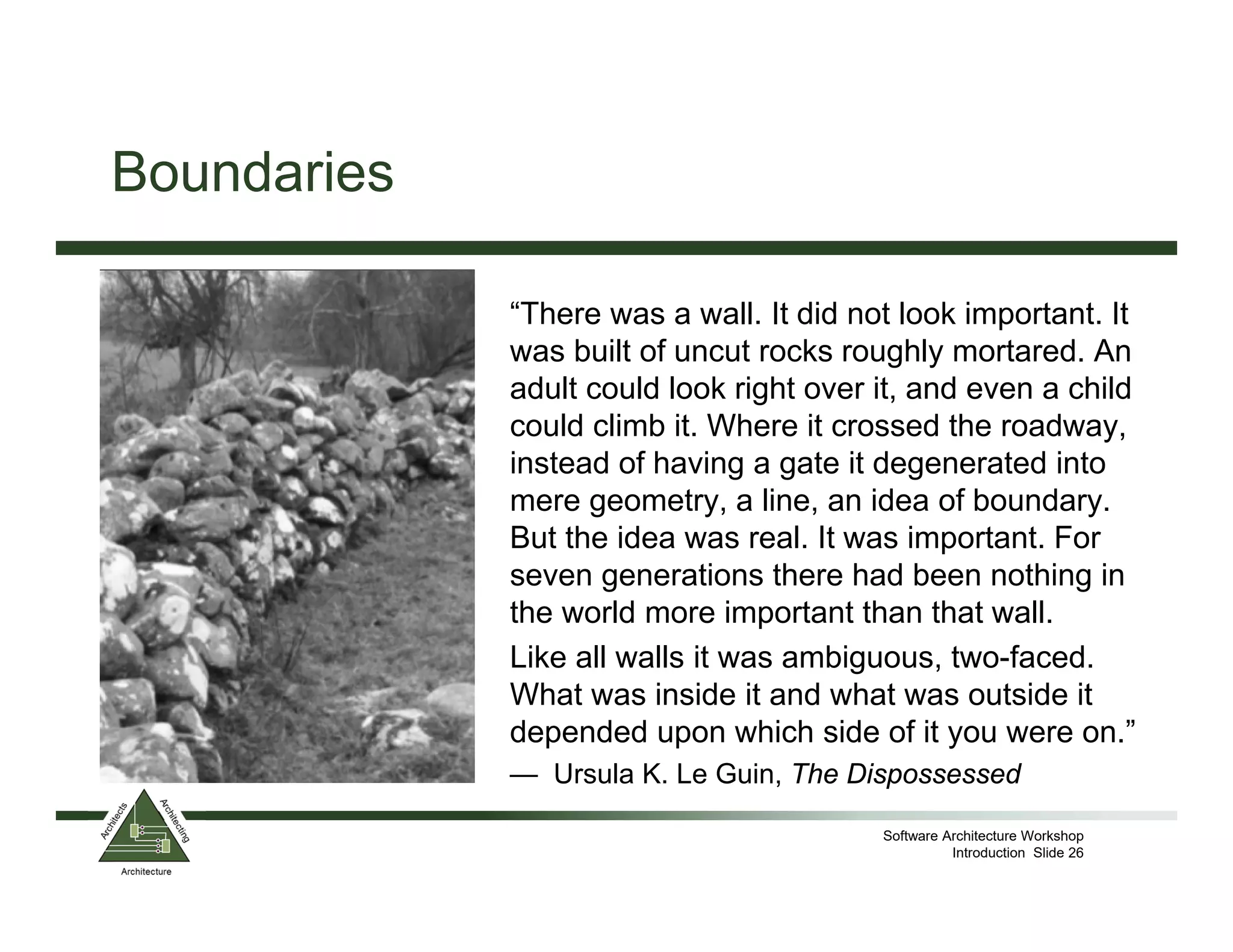 Introduction to Software Architecture | PDF | Computing | Technology ...