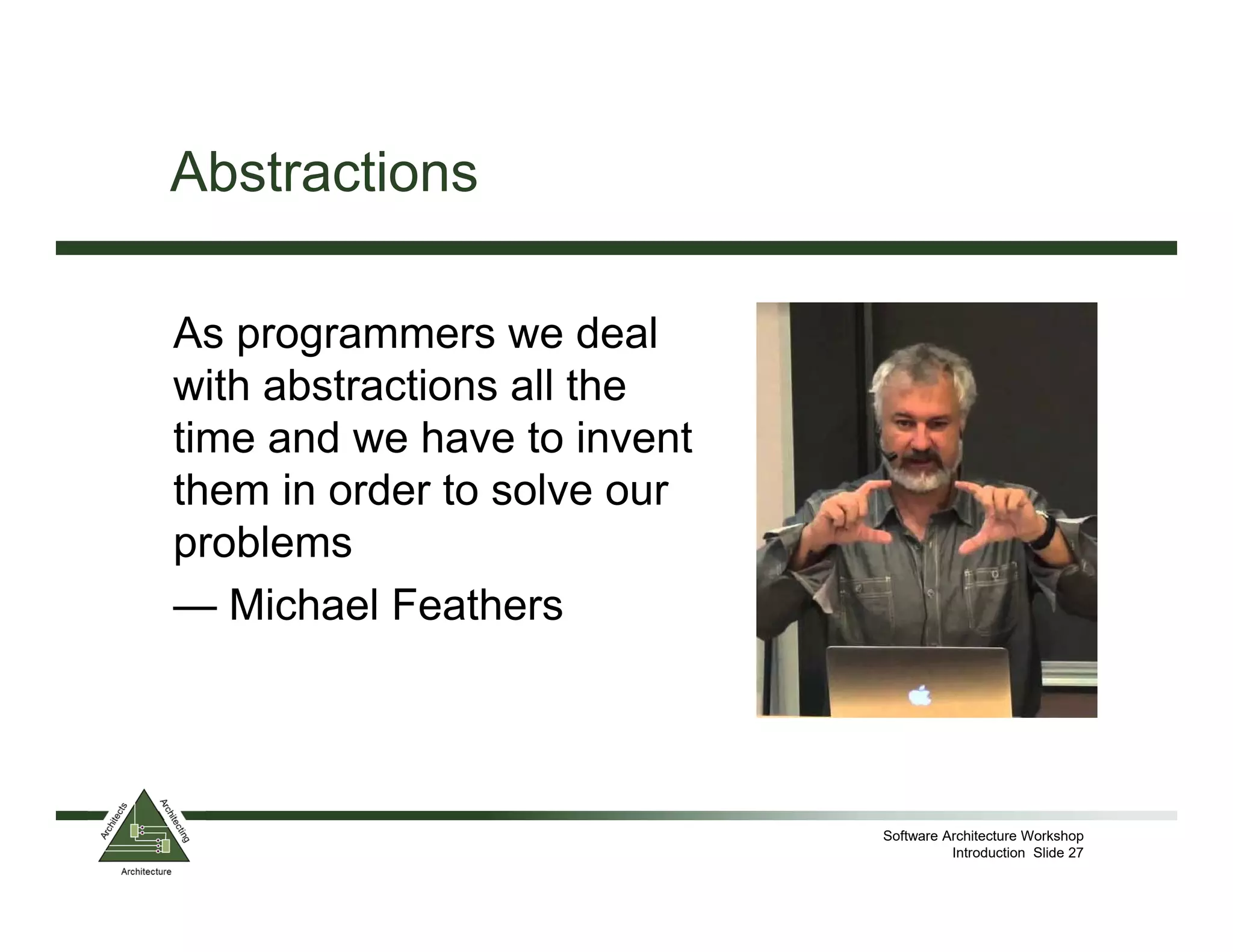 Introduction to Software Architecture | PDF | Computing | Technology & Computing
