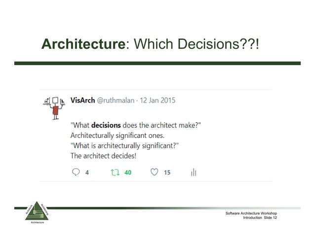 Introduction to Software Architecture | PDF | Computing | Technology & Computing