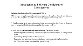Introduction to Software Configuration Management .pptx