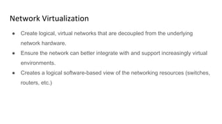 Introduction to Software Defined Networking and OpenStack Neutron | PPT