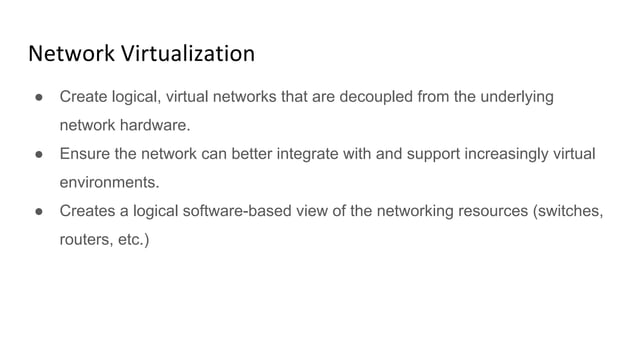 Introduction to Software Defined Networking and OpenStack Neutron | PPT